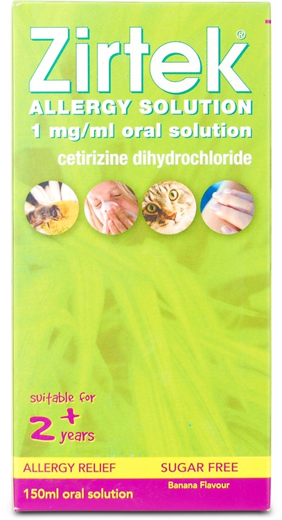 Buy Zirtek Allergy Solution | 24Hr Service Online | PillDoctor GH