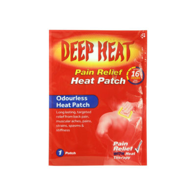 Buy Deep Heat Pain Relief Heat Patch | 24Hr Service Online | PillDoctor GH