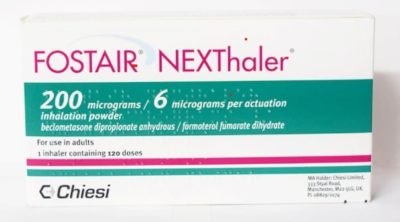 Buy Fostair Nexthaler 200MCG/6MCG Inhalation Powder | 24Hr Service ...